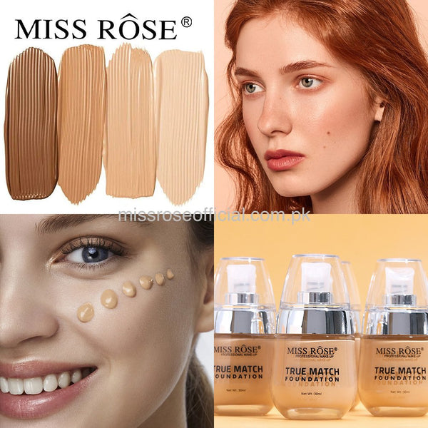 Miss Rose True Match Foundation (New) – Miss Rose® Official Store